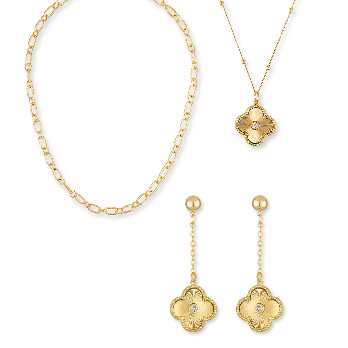 Quatrefoil Classic Set – Kinsey Designs