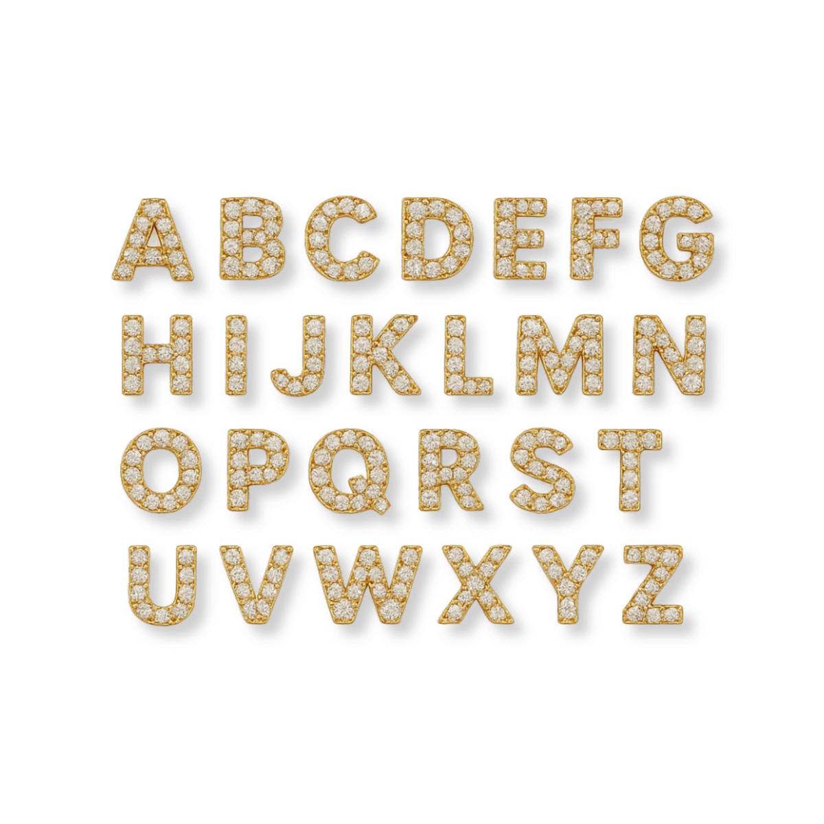 LUX Letter Slide Charms – Kinsey Designs