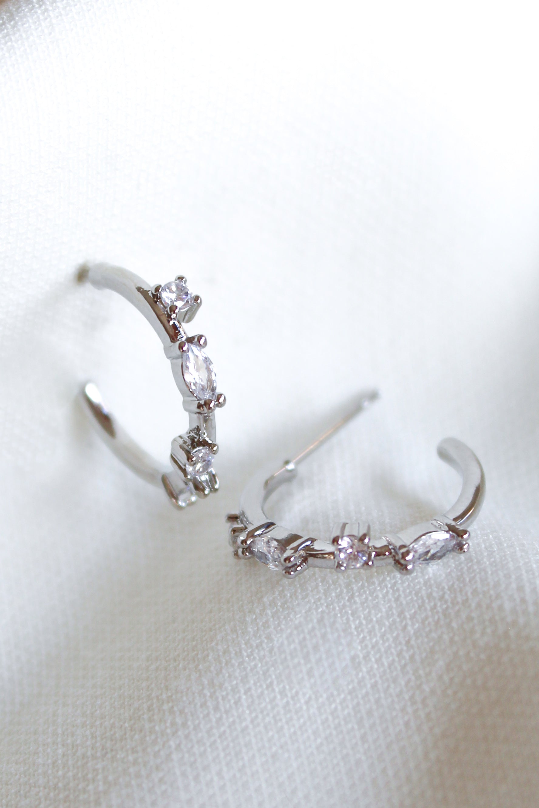 Chase Hoop Mini Silver – Kinsey Designs