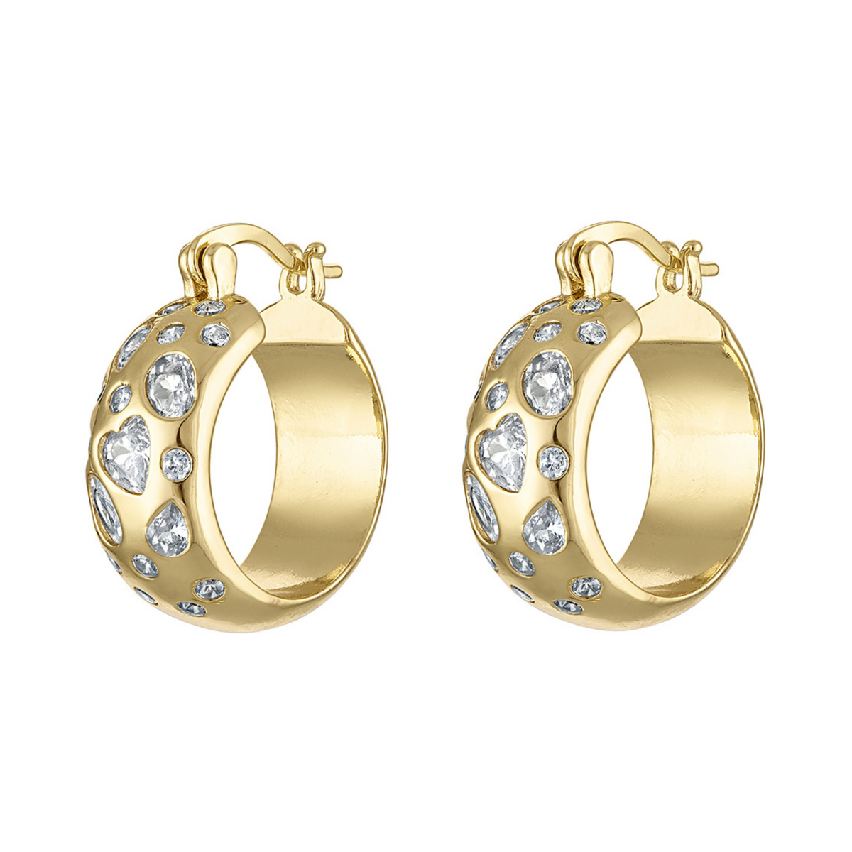 Claire Gold Hoops – Kinsey Designs