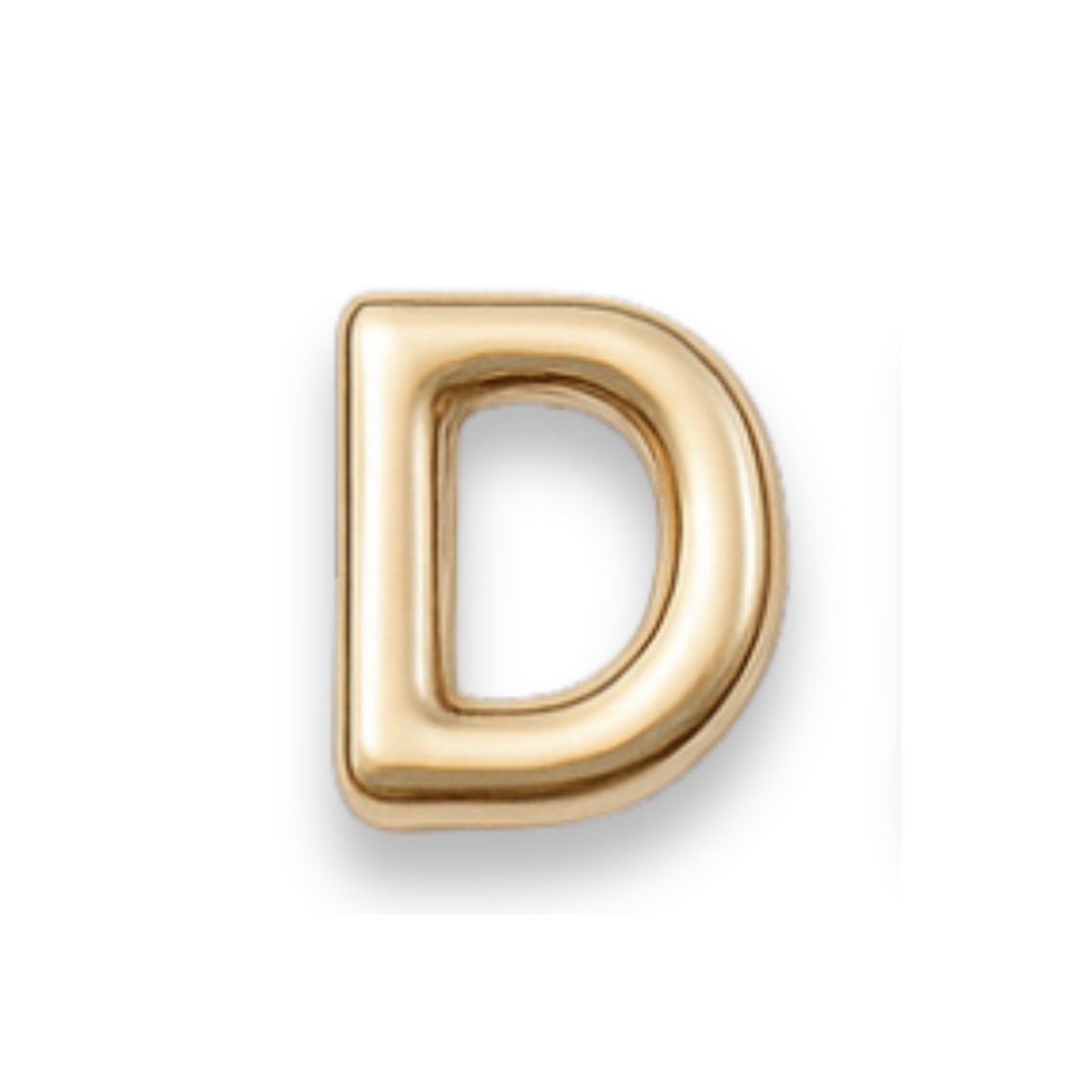 Gold Letter Slide Charms Letter D – Kinsey Designs