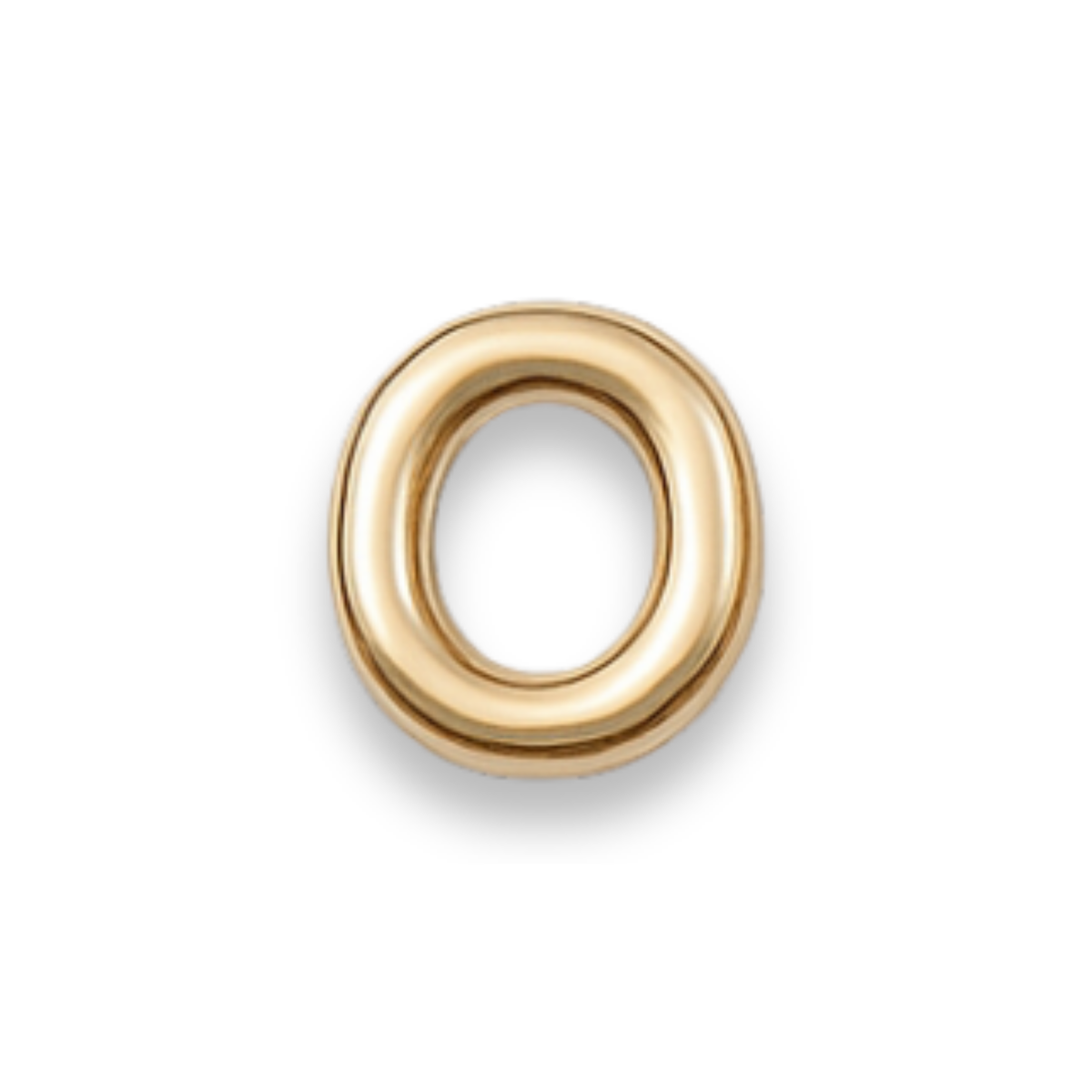 Gold Letter Slide Charms Letter O – Kinsey Designs