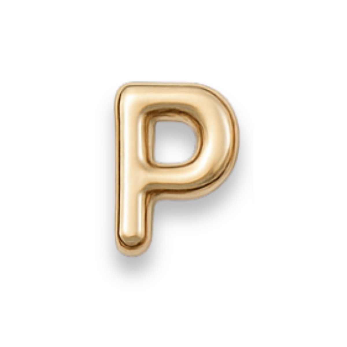 Gold Letter Slide Charms Letter P – Kinsey Designs