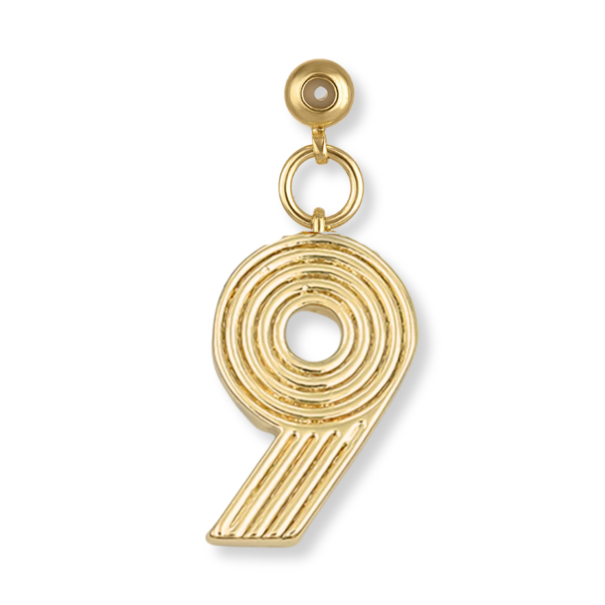 Groove Number Grip Charm Number 9 – Kinsey Designs