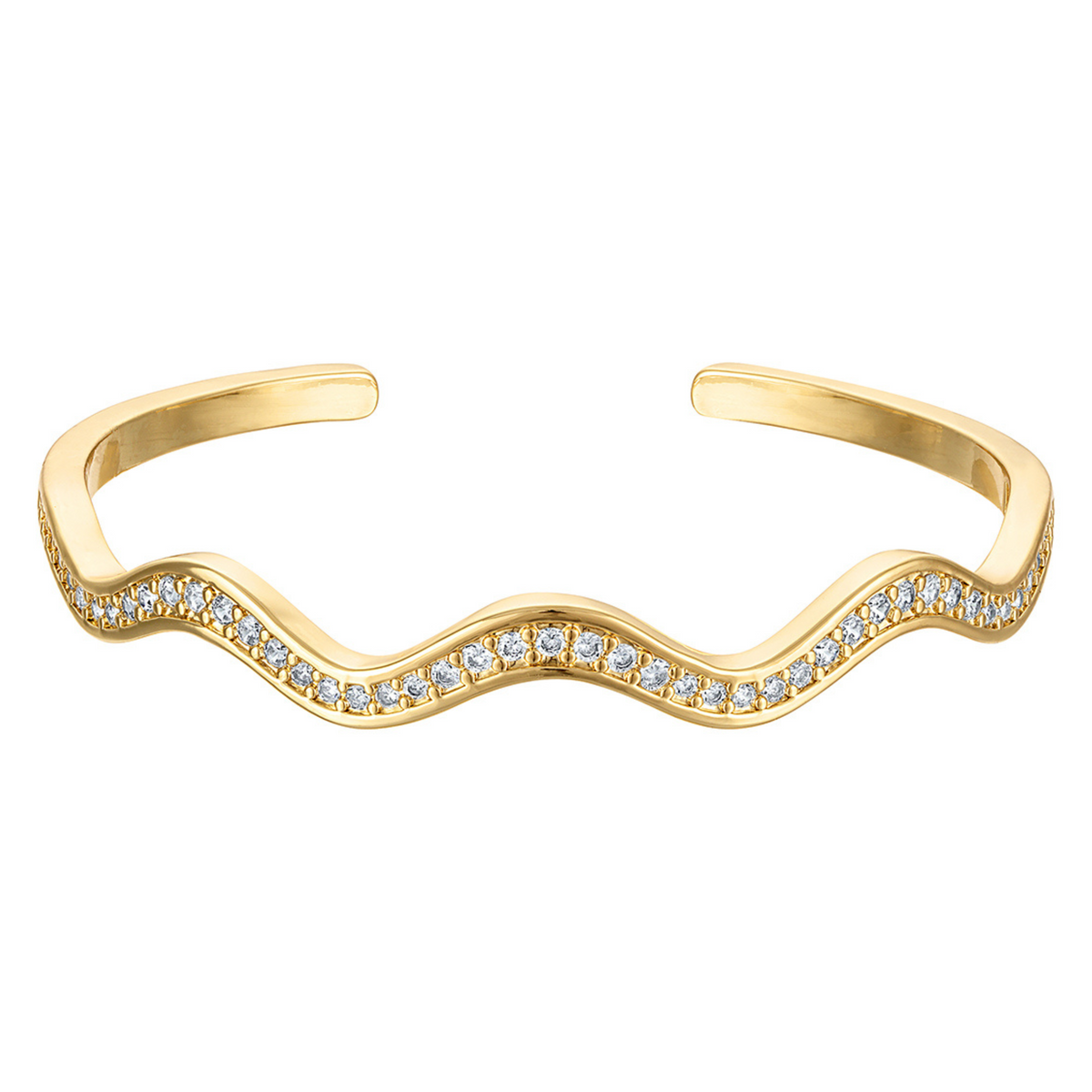 George Wave Cuff Bracelet – Kinsey Designs