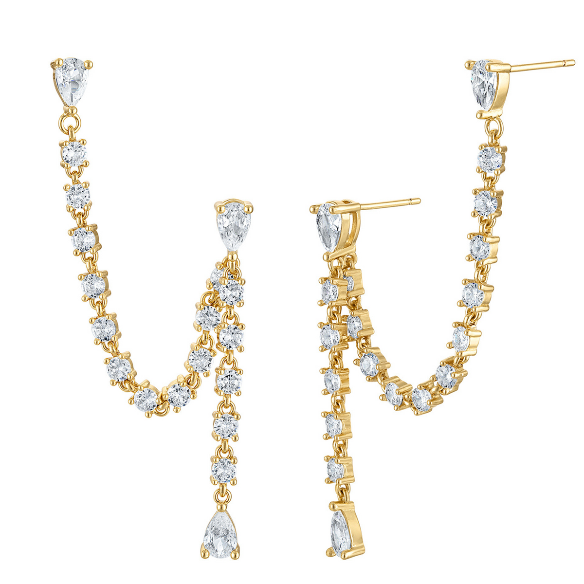 Hollis Double Earring – Kinsey Designs