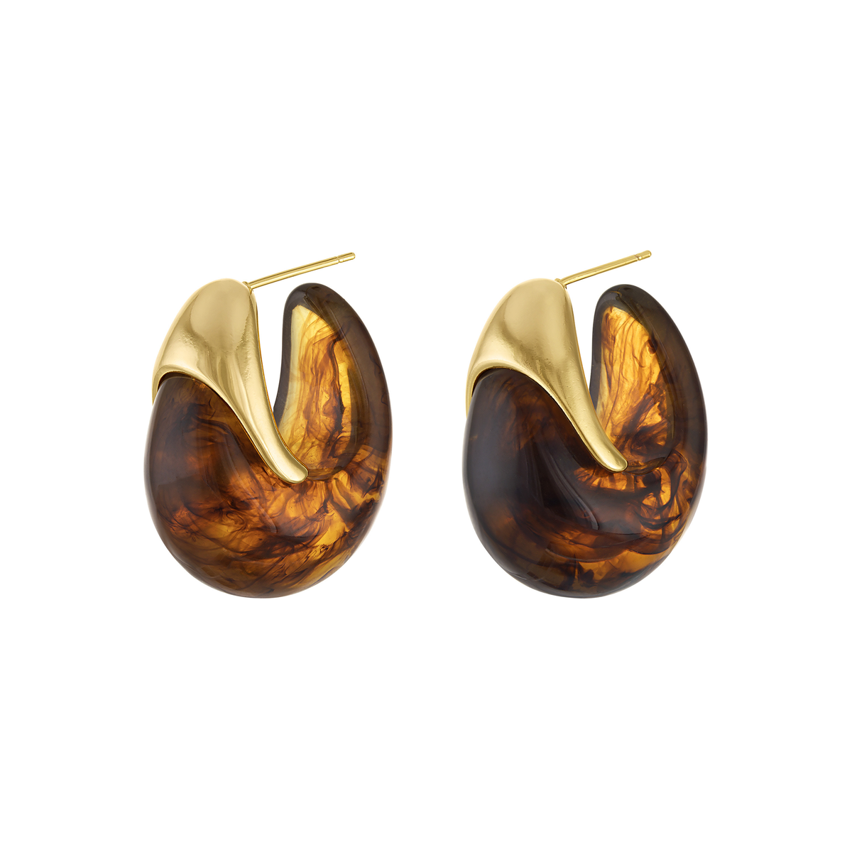 Hunter Retro Hoop Earring – Kinsey Designs