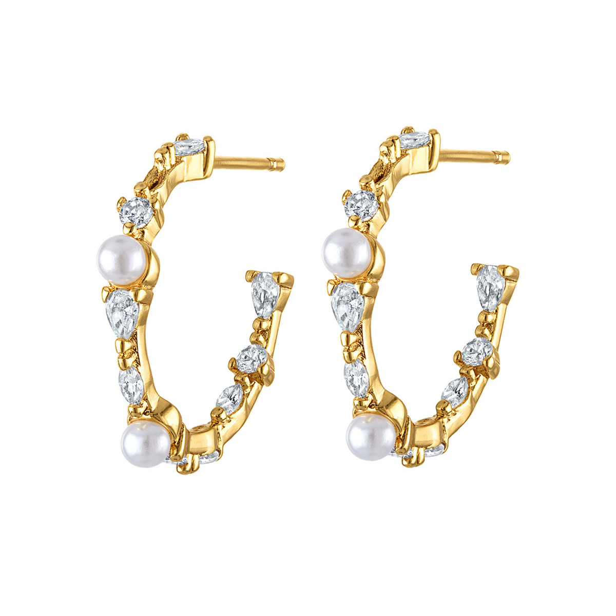 Lollita Pearl Hoop – Kinsey Designs