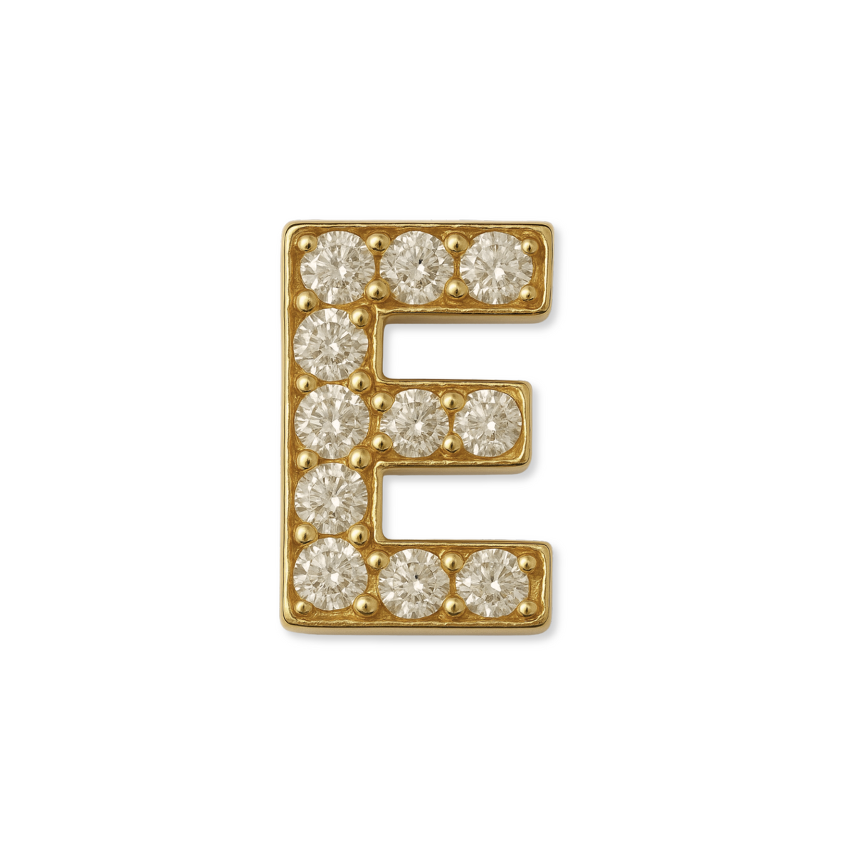 LUX Letter Slide Charms Letter E – Kinsey Designs