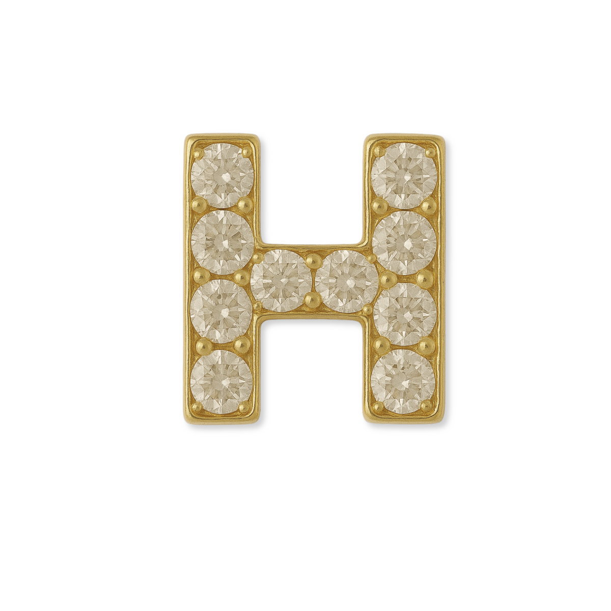 LUX Letter Slide Charms Letter H – Kinsey Designs