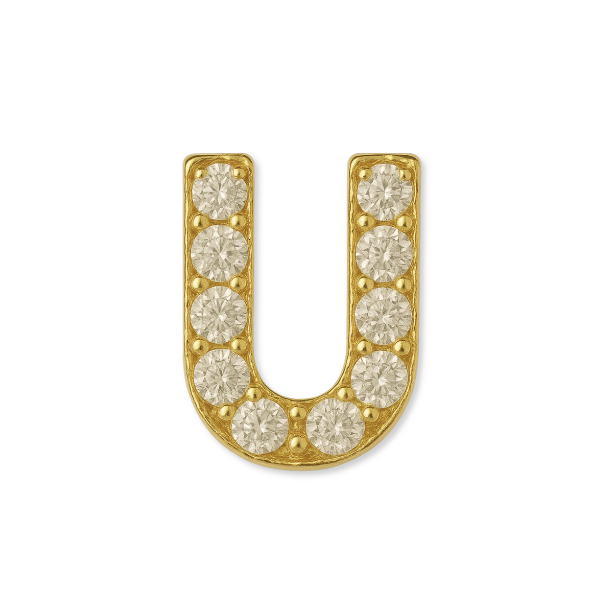 LUX Letter Slide Charms Letter U – Kinsey Designs