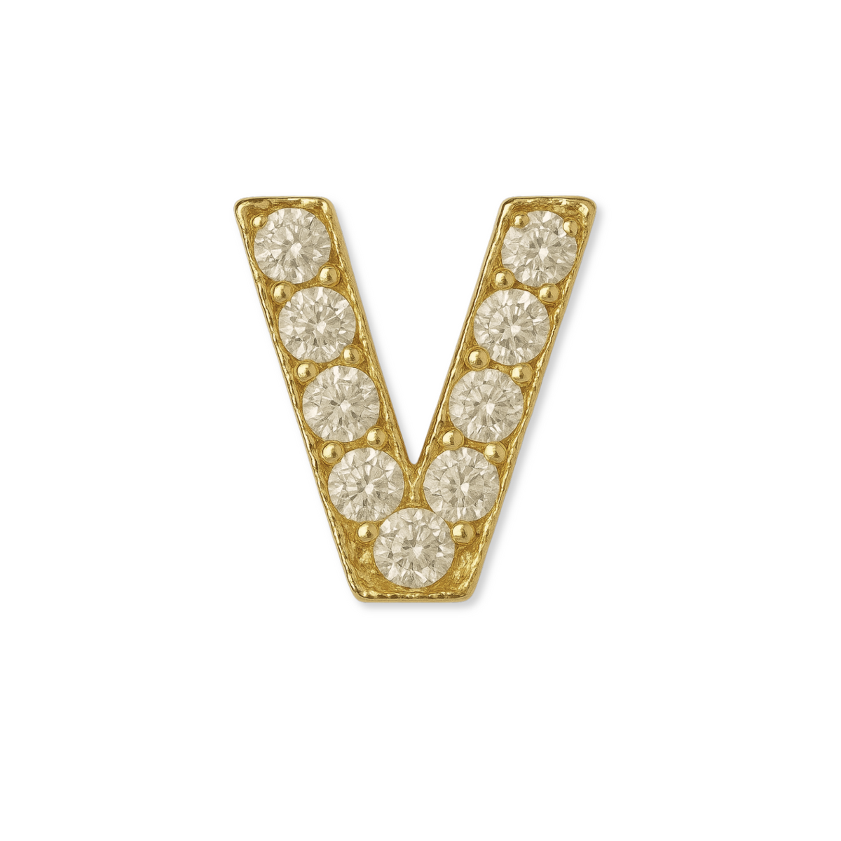 LUX Letter Slide Charms Letter V – Kinsey Designs