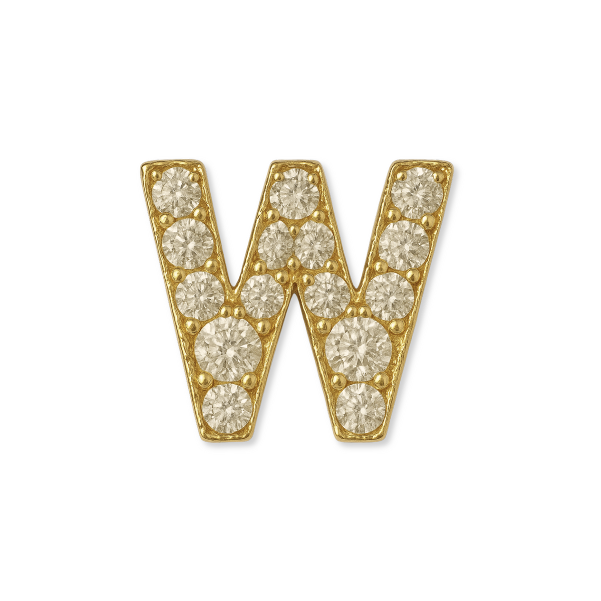 LUX Letter Slide Charms Letter W – Kinsey Designs