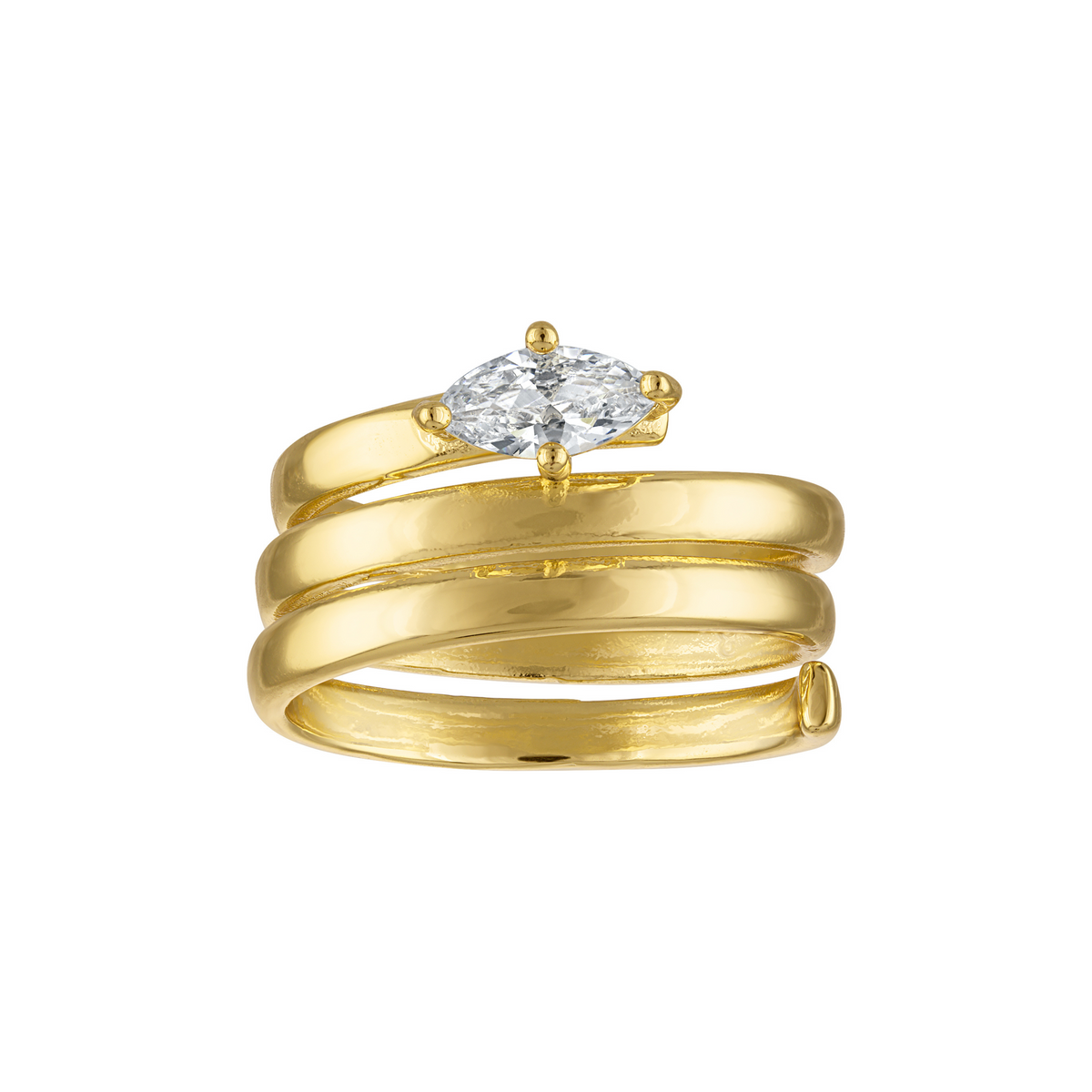 Rowan Coil Ring – Kinsey Designs