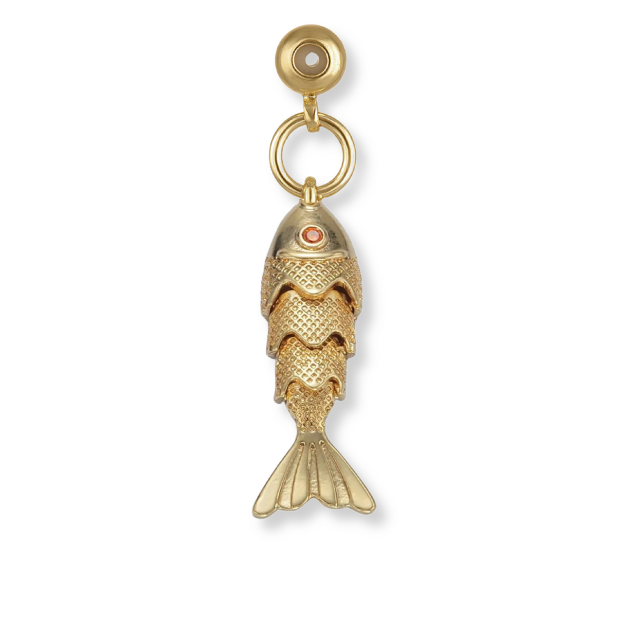 Textured Fish Grip Charm – Kinsey Designs