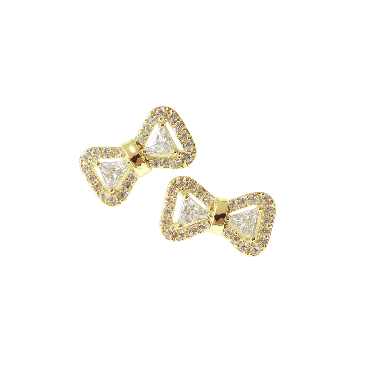 Zoe Bow Stud – Kinsey Designs